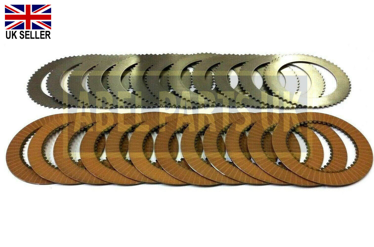 TRANSMISSION FRICTION & COUNTER PLATE SET (PART NO. 331/16516 X 12, 33 ...